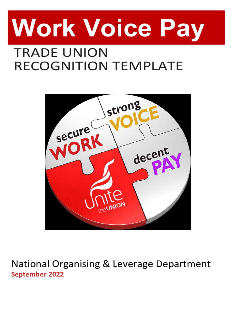 Fillable Online docslib.orgdoc8671905Work Voice Pay: TRADE UNION ...