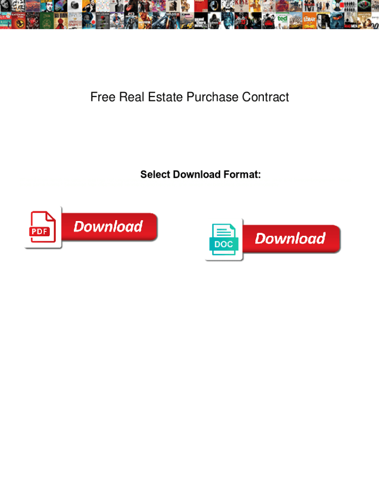 Fillable Online esign.comresidential-purchase-agreementsFree Real ...