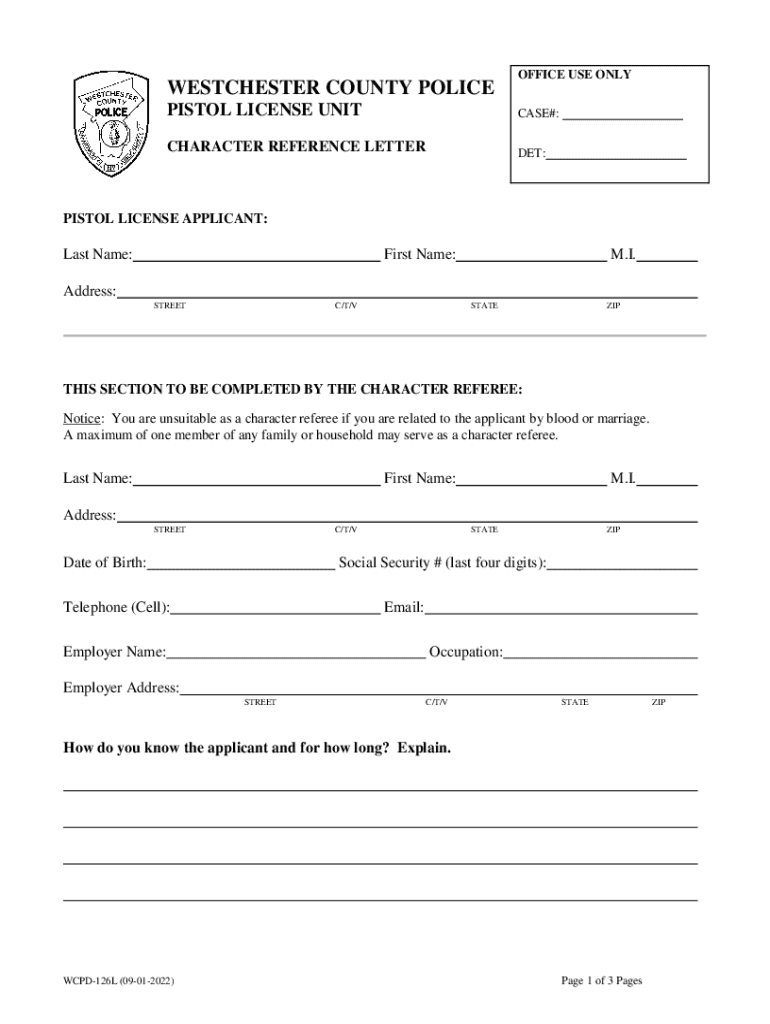 Westchester County Pistol Permit Phone Number - Fill Online, Printable, Fillable, Blank | pdfFiller