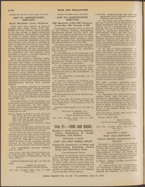 Fillable Online eCFR :: 14 CFR Part 23 -- Airworthiness Standards ...