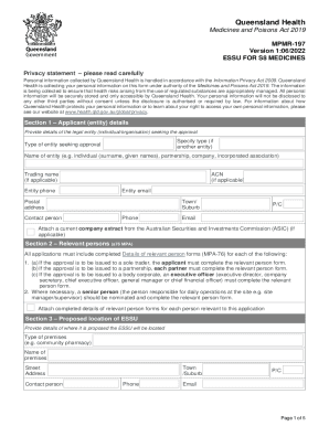 Fillable Online Application formElectronic storage and supply unit for ...