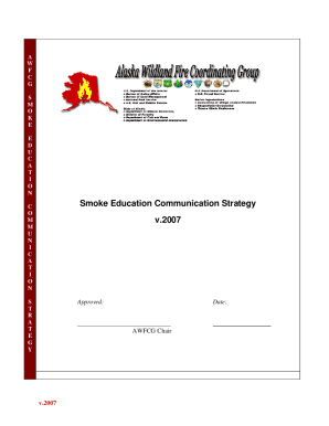 Fillable Online fire ak blm Smoke Communication Strategy Fax Email ...