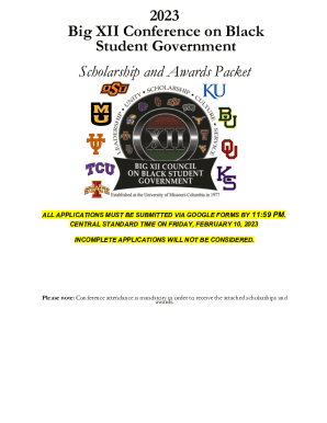 Fillable Online Big XII Conference on Black Student Government switches ...