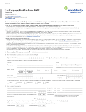 Fillable Online Medihelp medical aid forms Fax Email Print - pdfFiller