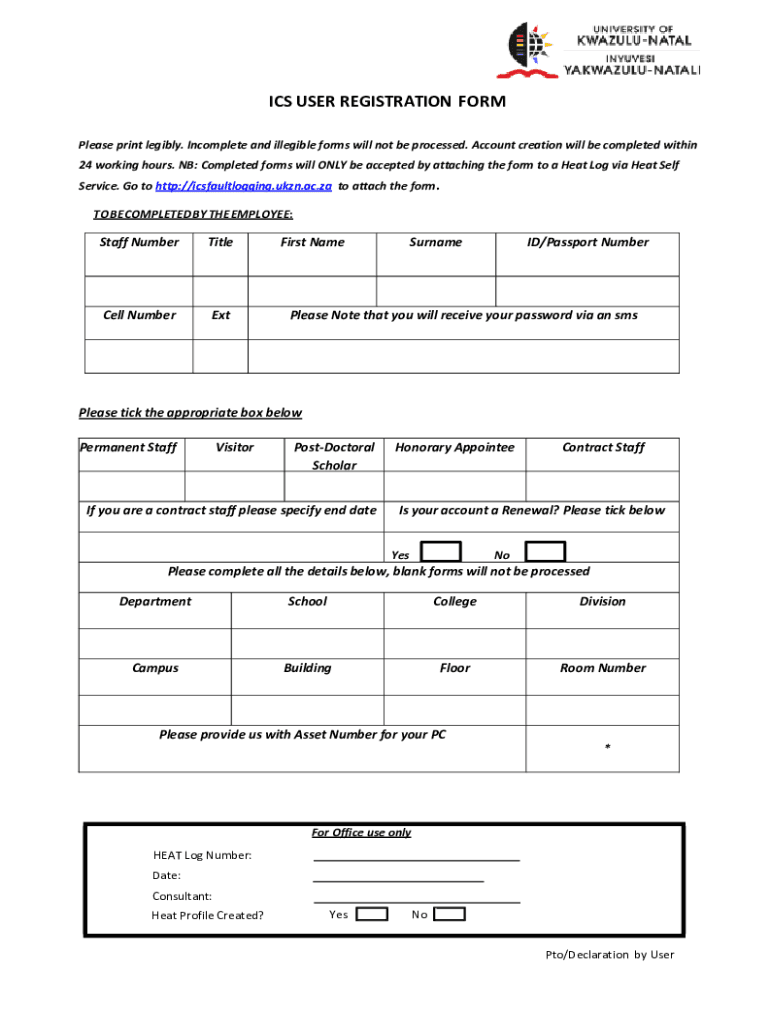Fillable Online ics ukzn ac Fillable Online Incomplete and/or illegible ...