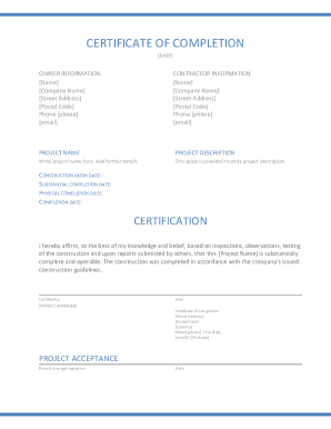 Fillable Online Request Letter for Project Completion Certificate ...
