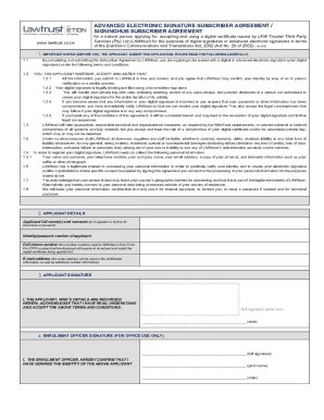 Fillable Online How to sign with an Advanced Electronic signature ...