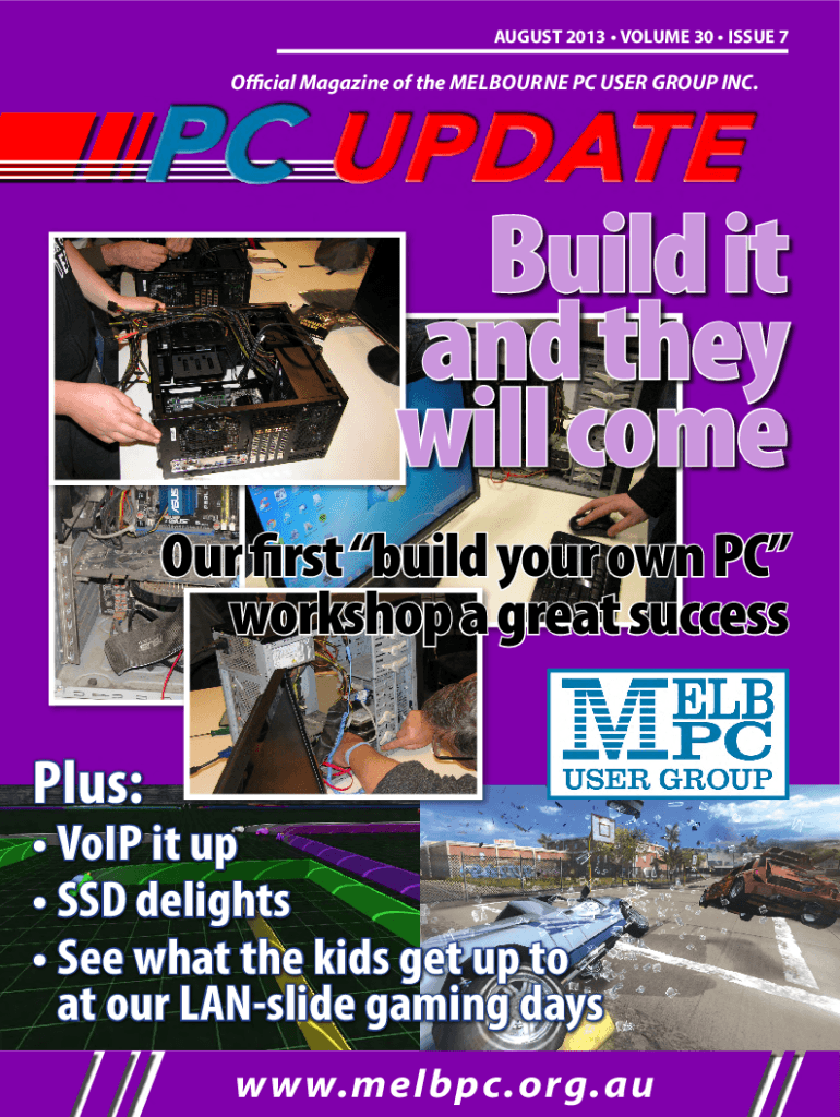 Fillable Online Melbourne PC User Group The Melbourne PC User group Inc ...