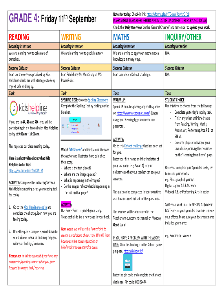 Fillable Online Grade 4 Worksheets CAPSWorksheetCloud Fax Email Print ...