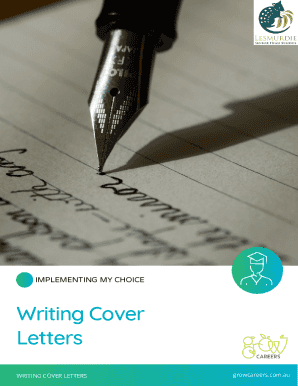 Fillable Online How to Write a Winning Cover Letter (With Template and ...