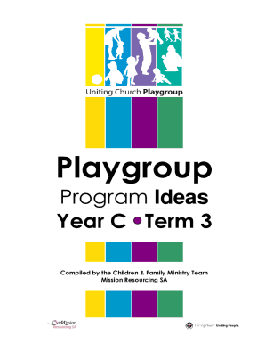 Fillable Online sa uca org Toddler Playgroups - Tips and Ideas for ...