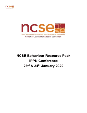 Fillable Online NCSE Behaviour Resource Pack.doc - NCSE Behaviour ...