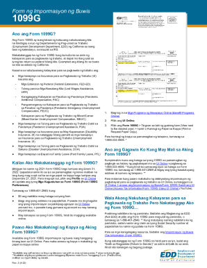 Fillable Online edd ca Ano ang Kinakailangan ng Mga Form Kapag ...