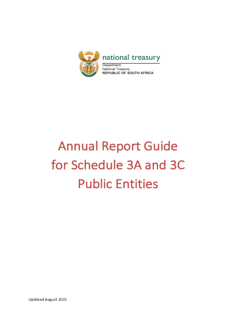 Fillable Online Fillable Online Annual Report Guide for Schedule 3A and ...