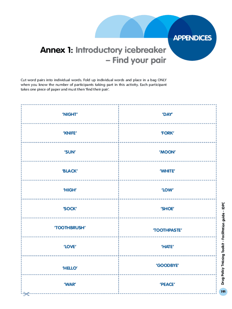 Fillable Online 53 Ice Breaker Games That Your Team Wont Find Cheesy ...