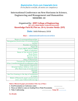 Fillable Online data conferenceworld FormsU.S. Copyright OfficeFREE 9 ...