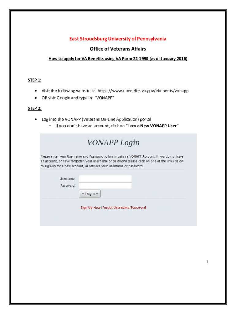 Fillable Online How to apply for VA form 22-1990 Fax Email Print ...