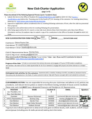 Fillable Online How to Write a Club Charter: 12 Steps (with Pictures ...