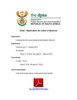 Fillable Online fill.ioZ1-a-REQUEST-FOR-LEAVE-OF-ABSENCEFill - Free ...