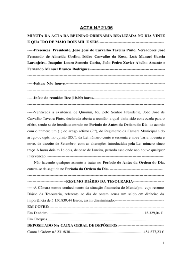 Fillable Online 1library.orgdocumentq0xev0vq-acta-n-o-53-08ACTA N. 53/08 MINUTA DA ACTA DA ...