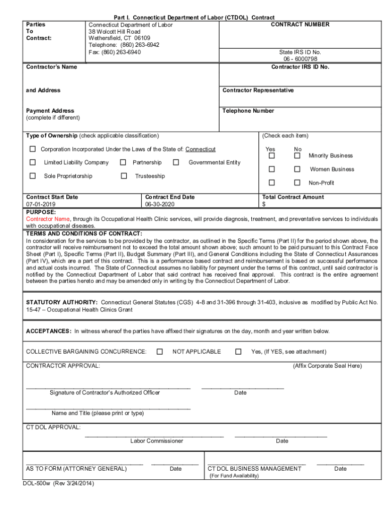 Fillable Online Wage and Workplace Standards - Employer Forms Fax Email ...