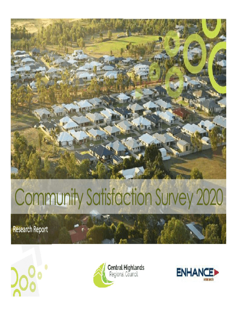 Fillable Online Community Satisfaction Survey - Cambridge, Ontario(PDF ...