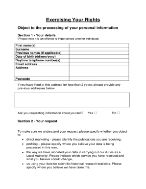 Fillable Online Exercising Your Rights Sample ClausesLaw Insider Fax ...