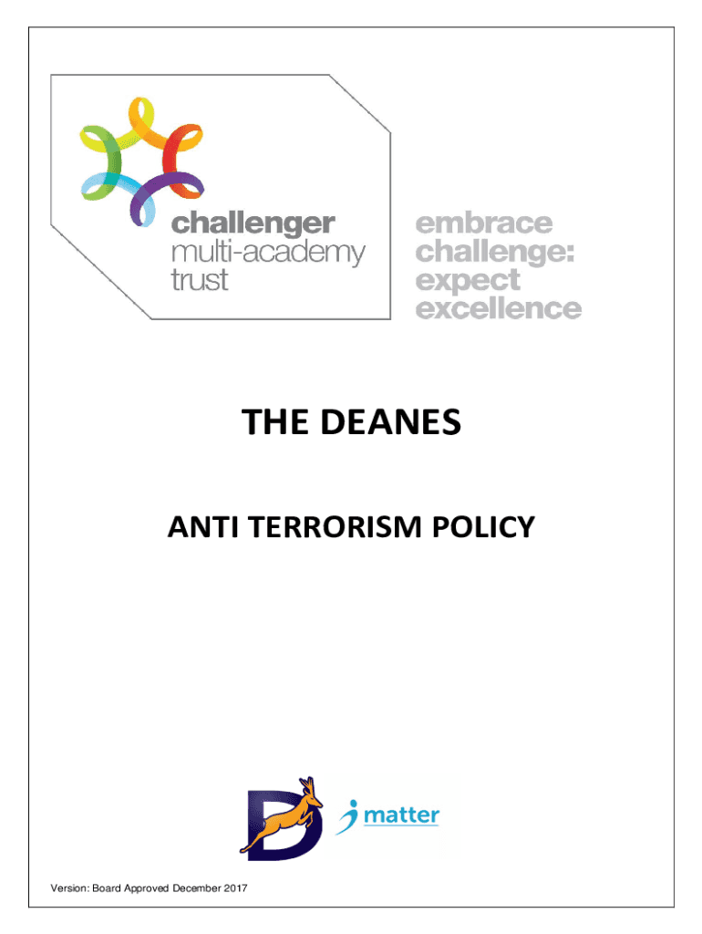 Fillable Online Anti-Terrorism Policies Sample ClausesLaw Insider Fax ...