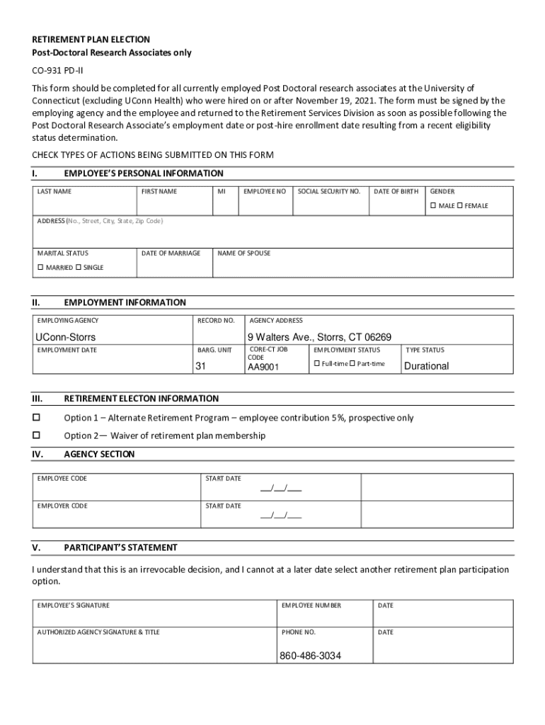 Fillable Online hr uconn HR & Employee Relations Forms Human Resources ...