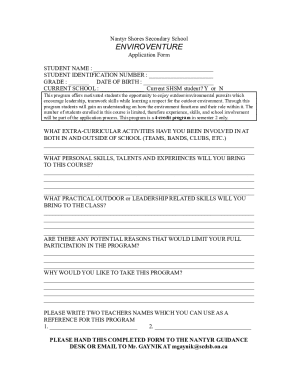 Fillable Online 6 Things to know about Nantyr Shores Secondary School ...