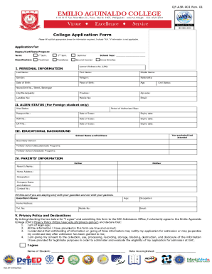 Fillable Online eac edu College-Application-Form2021-converted.docx ...