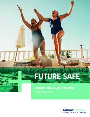 Fillable Online Future Safe Product Disclosure Statement ...