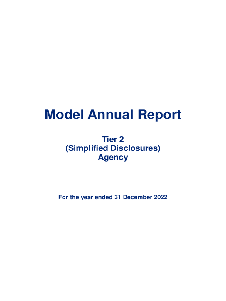 Fillable Online Tier 2 (Simplified Disclosures) presentation and disclosure checklist ... Fax ...