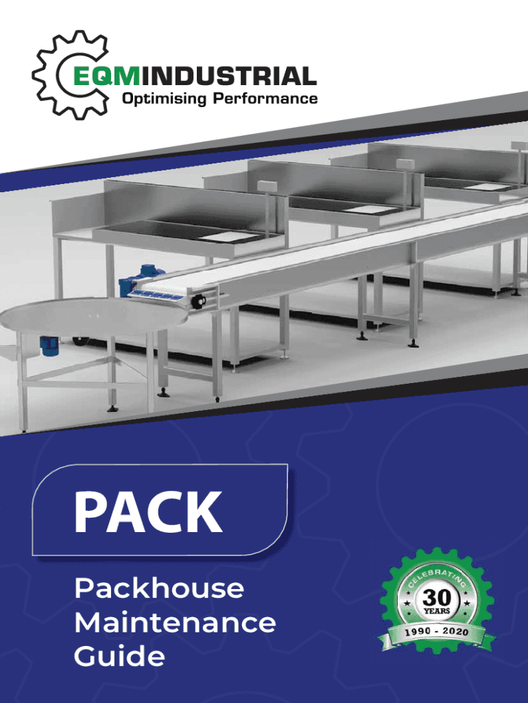 Fillable Online Packhouse maintenance: How to be ready before the fruit ...