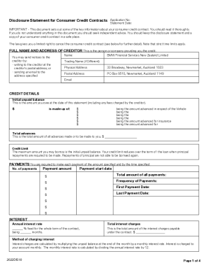 Fillable Online INITIAL DISCLOSURE Statement Date Sample Clauses Fax ...