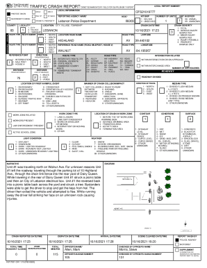 Fillable Online Traffic Crash Reports - Florida Department of Highway ...
