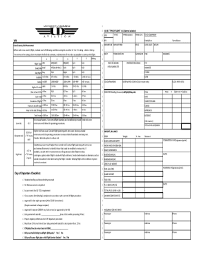 Fillable Online FAA Form 7233-4 - International Flight Plan Fax Email ...