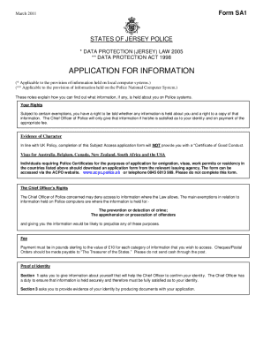 Fillable Online jersey.police.ukaccessing-informationdataStates of ...