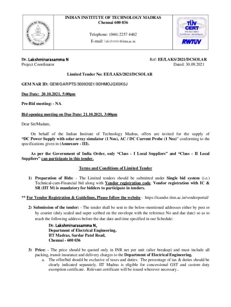 Fillable Online IIT Madras Contact DetailsIndian Institute of Technology Madras Fax Email Print ...