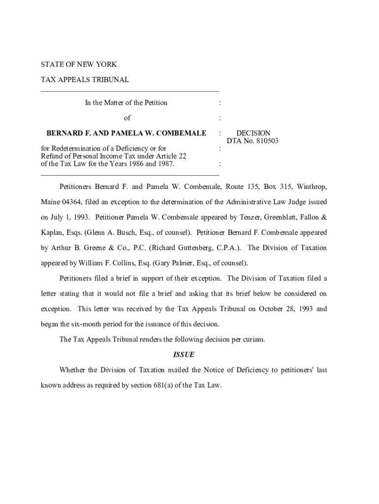 Fillable Online AND PAMELA W Fax Email Print - pdfFiller