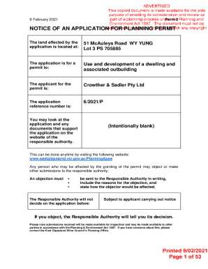 Fillable Online Planning application formsPlanning and Land Use Applications and Forms ...