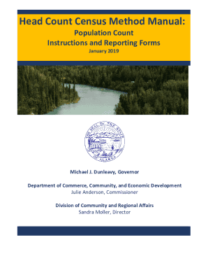 Fillable Online Head Count Census Method Manual: Fax Email Print ...