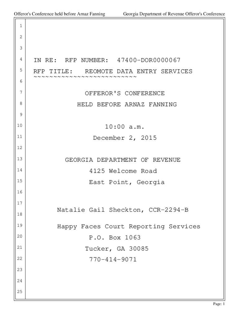 Fillable Online ssl.doas.state.ga.usPRSappbid-documentsGeorgia Department of Revenue DOR Bidder ...