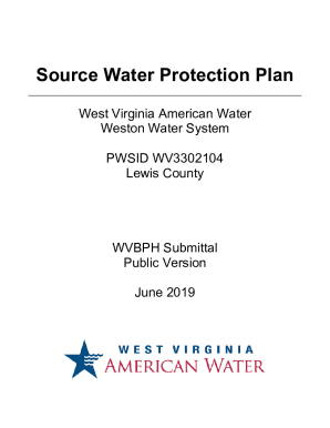 Fillable Online Source Water Protection Program - Drinking Water Fax ...