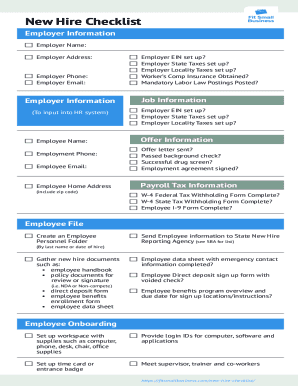 Fillable Online Employers - KDOL - Kansas Department of LaborNew hire ...
