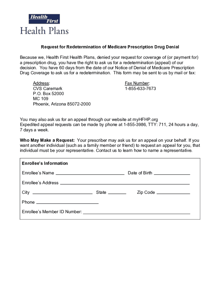 Fillable Online HFHP Redetermination Request Form.docx Fax Email Print ...