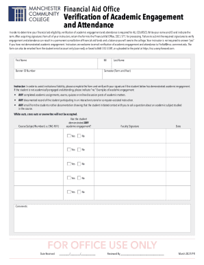 Fillable Online MCC Financial Aid Office Verification of Academic ...