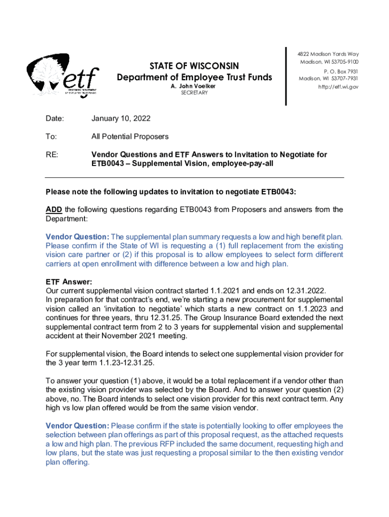 Fillable Online etf wi trust.etf.wi.gov web-formsETF Web Forms ...