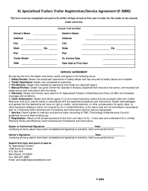 Fillable Online Heavy Haul Trailer Manufacturers - XL Specialized ...