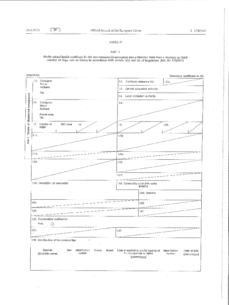 Fillable Online food.ec.europa.euanimalsanimal-healthAnimal Health Law - Food Safety Fax Email ...
